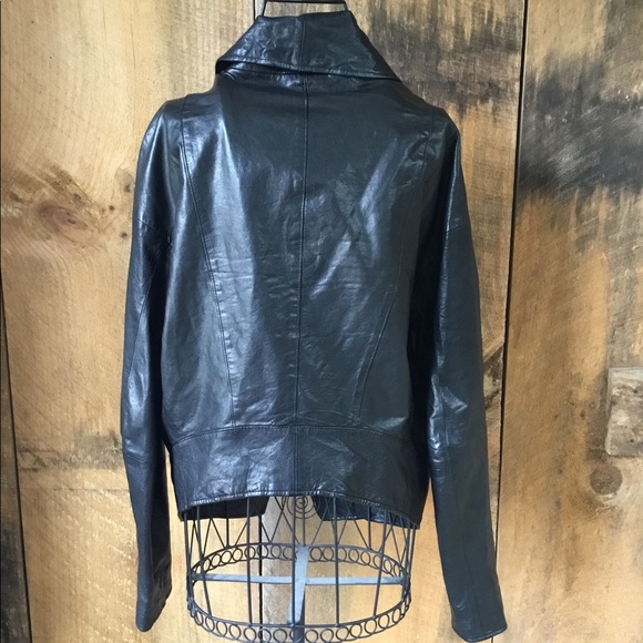 Vince | Jackets & Coats | Vince Leather Shrug Jacket | Poshmark